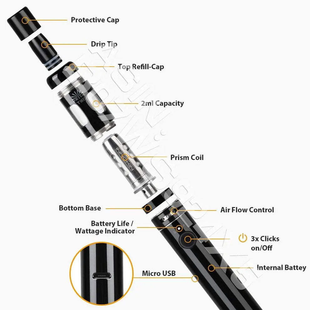 Innokin Endura T18II E Cigarette Vape Pen Starter Kit - Norwich Vapes: